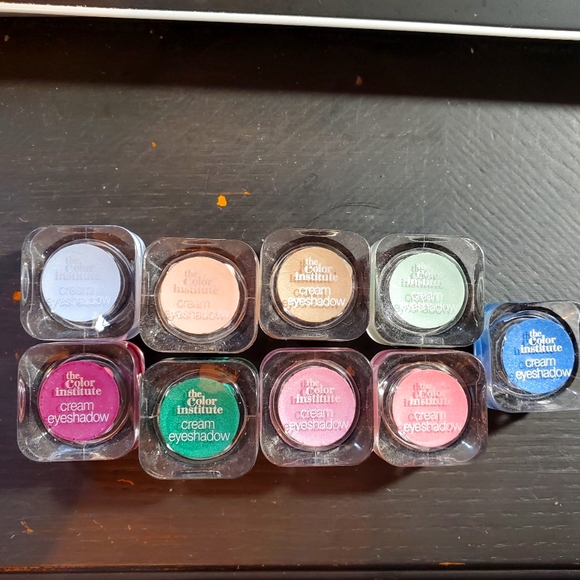 The Color Institute | Makeup | Color Institute 9 Cream Eye Shadows ...